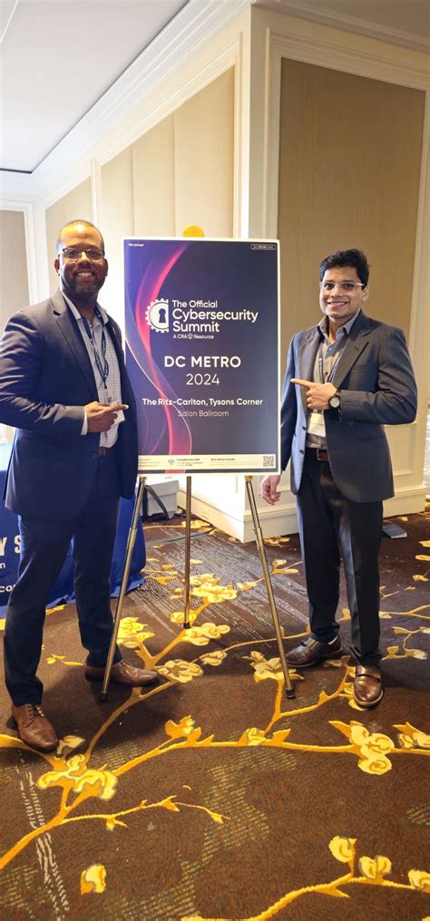 Dcmetrocybersecuritysummit Cybersecurity Techinnovation Ai