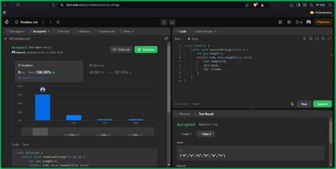Javaprogramming Leetcode Reversestring Codingchallenge