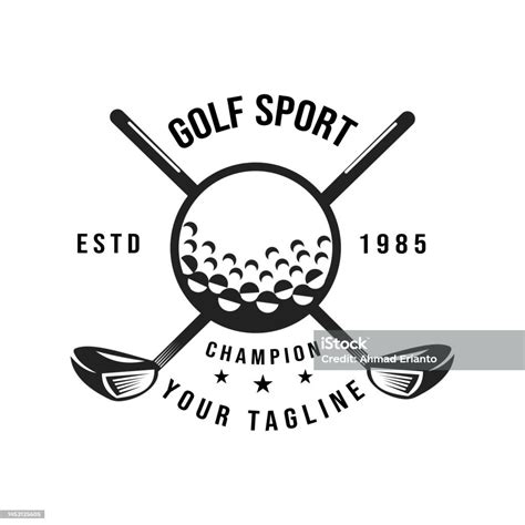 빈티지 복고풍 디자인 골프 클럽 골프 토너먼트 국가 대회 권위있는 경쟁 경쟁에 대한 스톡 벡터 아트 및 기타 이미지 경쟁 골프 골프 클럽 Istock
