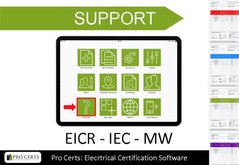 Support Eicr Software Pro Certs Software