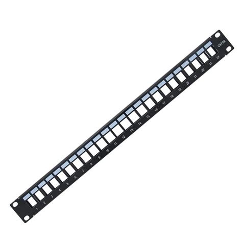 1U 24 Port Shielded Patch Panel Suppliers Manufacturers Factory Wholesale Price COBTEL