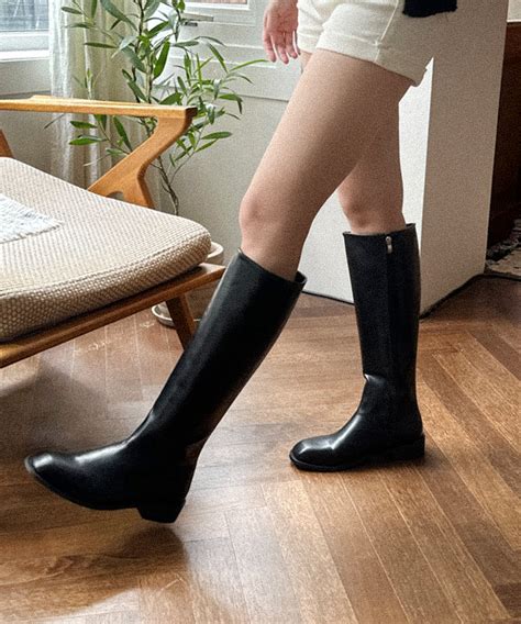 그린블로썸 모던 데일리 종아리 커버 심플 롱부츠 무료배송