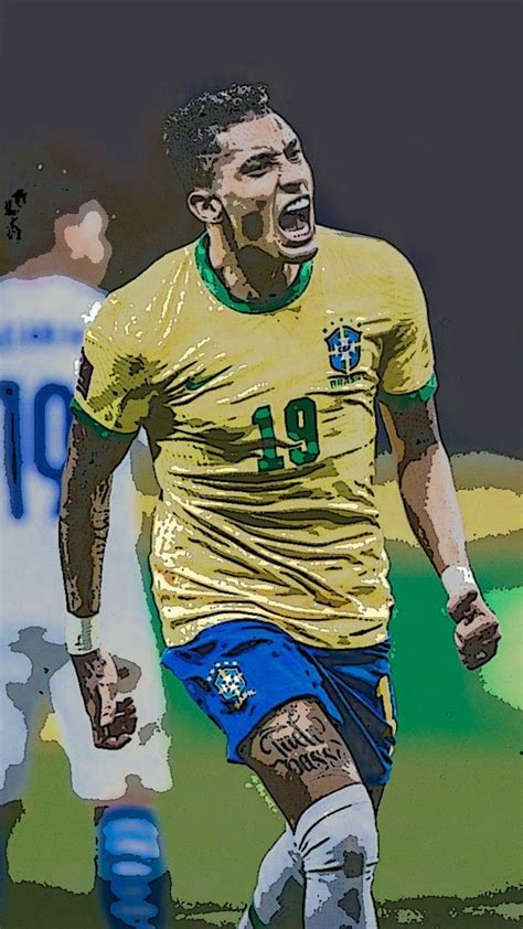 Raphinha Art Wallpaper