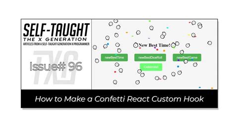 How To Make A Confetti React Custom Hook