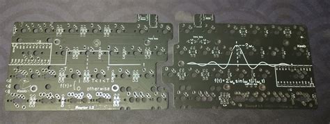 Fourier Split 40 Keyboard Pcb Set Or Kit Usb C Etsy