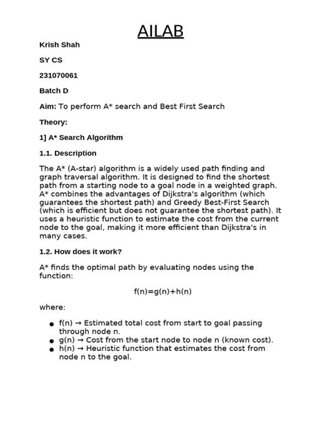 Exp 2 Pdf Algorithms And Data Structures Applied Mathematics