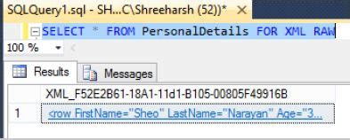 Retrieve Data In XML Format In SQL Server Tech Funda