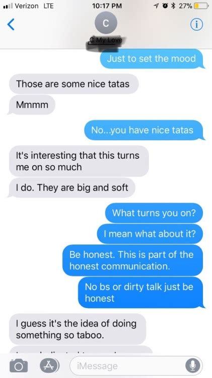 text with my wife last night thinking about tryin hotwife post