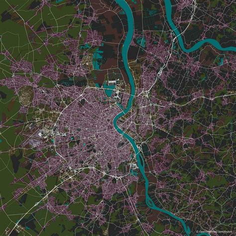 Vector City Map Of Bordeaux France 27568094 Vector Art At Vecteezy