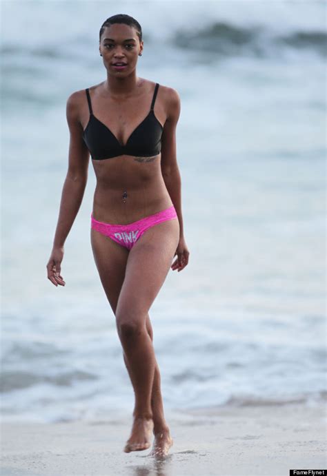 Montana Fishburne Photos Laurence Fishburnes Daughter Flaunts Body On