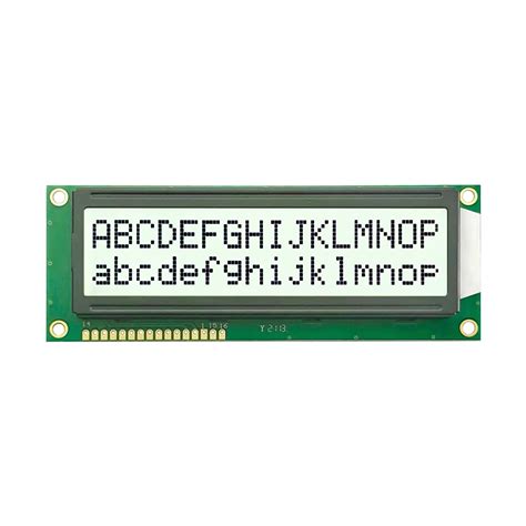 Display X LCD Module Large Character Type