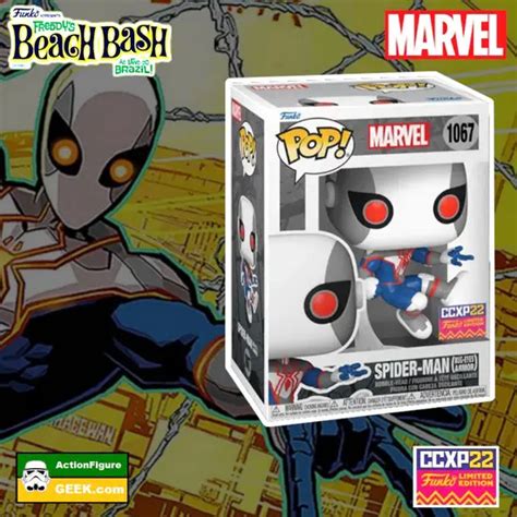 Spider Man Bug Eyes Armor Funko Pop Ccxp 2022 Walmart Ex