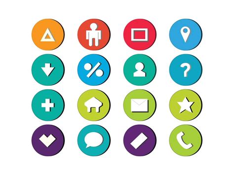 Colorring Vector 3d Ui Icon Set 15934082 Vector Art At Vecteezy