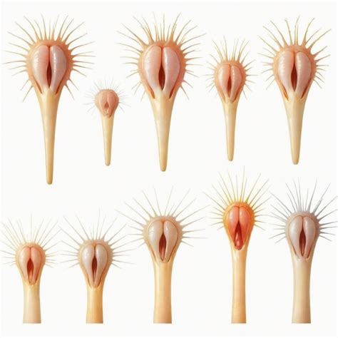 Nerves Flat Vector Set White Background Illustration Premium Ai Generated Vector