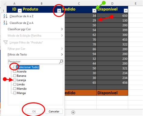 Como Filtrar Dados De Várias Colunas Ao Mesmo Tempo No Excel Tudo Excel