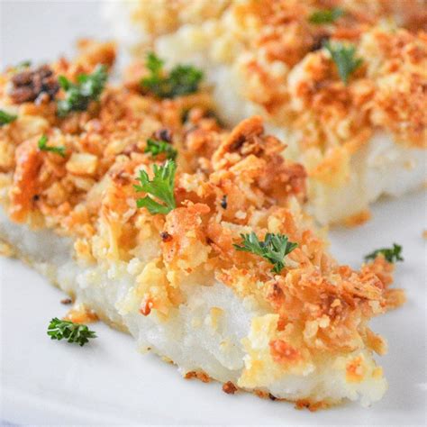 Crispy Parmesan Baked Cod Recipe To Simply Inspire Baked Cod