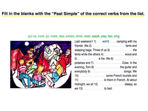 25 Past Simple 7 Class