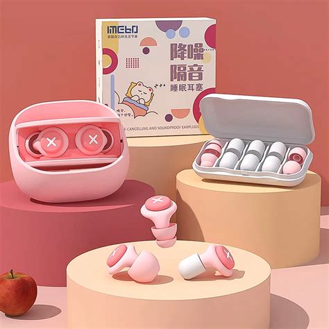실리콘 귀마개 수면 방음 소음 감소 필터 귀마개 소음 방지 소프트 스폰지 수면 귀마개 귀 보호대 Aliexpress