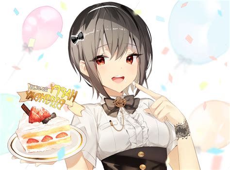 Anime Girl Happy Birthday