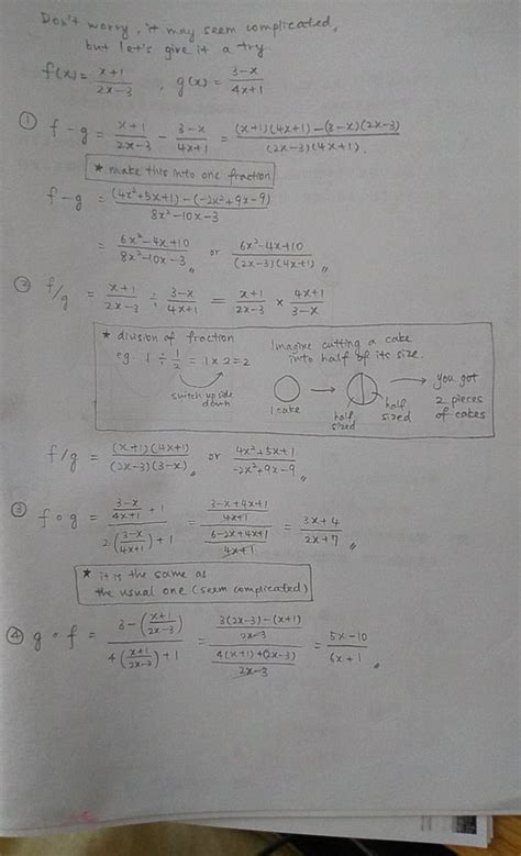 Composite Functions Involving Rational Functions Khan Academy Help