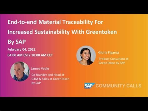 Free Video End To End Material Traceability For Increased