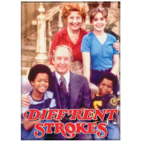 Diffrent Strokes Cast Flat Fridge Magnet Retrofestive Ca