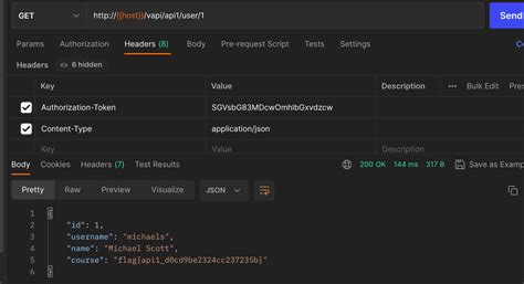 Owasp Api Security Top 10 Via Vapi Walkthrough