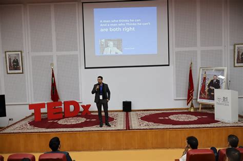 Ade De Lensam Rabat A Organisé La Toute Première édition Du Tedx Ensam