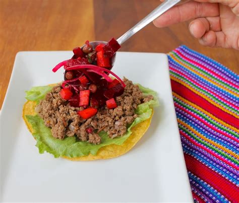 Traditional Guatemalan Enchiladas Or Jardineras Recipe