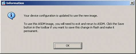 Pix Asa Upgrade A Software Image Using Asdm Or Cli Cisco