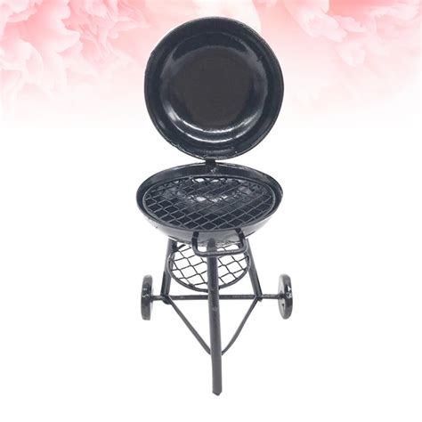 Goohochy Mini Iron Bbq Tool Pocket Model For Doll House Decoration