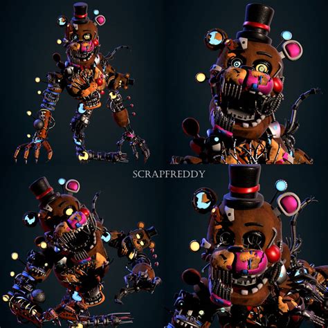 C4d R19 Scrapfreddy Test By Bunzaiprime On Deviantart