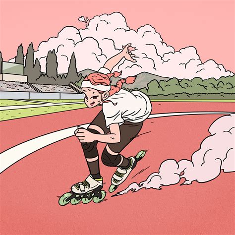 Inline Skate Girl On Behance