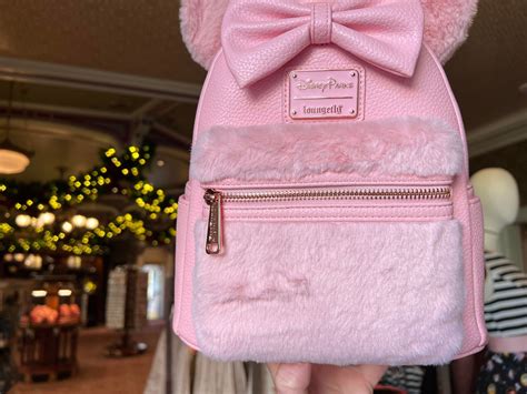 New Loungefly Mini Backpack Is Pretty In Pink