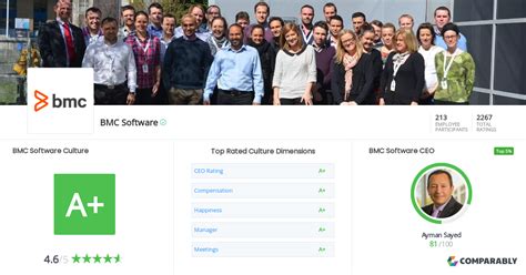 Bmc Software Culture Comparably
