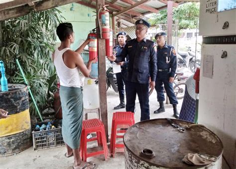 ရခိုင်ပြည်နယ် မောင်တောမြို့၌ မီးဘေးအန္တရာယ်ကြိုတင်ကာကွယ်နိုင်ရေးအတွက