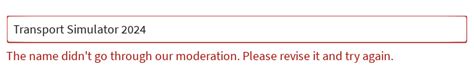 Name Moderation Bad Game Design Support Developer Forum Roblox