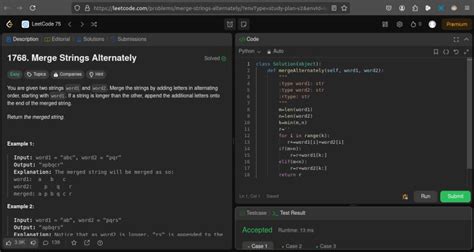 dhanunjaya nagasai kopparapu on linkedin problem leetcode75 coding