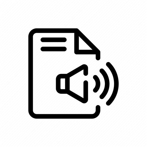 Transcription Transcript Audio Speaker Document Icon Download On Iconfinder