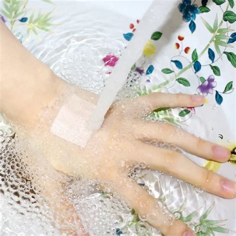 방수 밴드 보조 상처 보호용 투명 드레싱 패치 수영 붕대 테이프 30 개로트 비상사태 장비