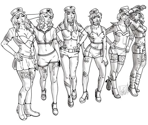 Military Pin Ups Art Amino