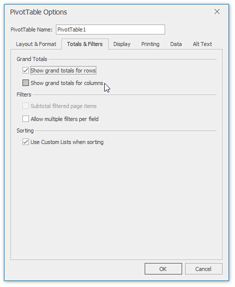 Subtotal And Total Fields In A Pivot Table Earthcape Documentation