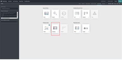 Calendar Odoo 16 Studio Book