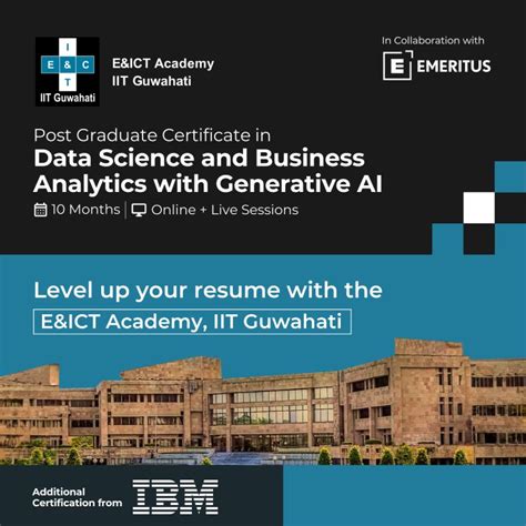 Eandict Academy Iit Guwahati Data Science And Business Analytics Course … Post Graduate