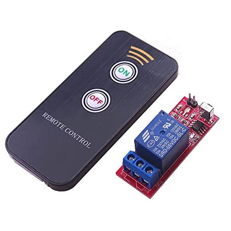 DC V Channel Relay Module Infrared IR Remote Switch Control GonaKart India