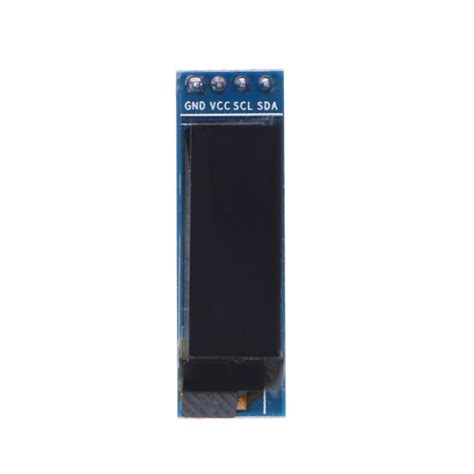 0 91 สีขาว I2c Iic Oled 128x32 Lcd จอแสดงผลแอลอีดีโมดูล Ssd1306สำหรับ Arduino Th