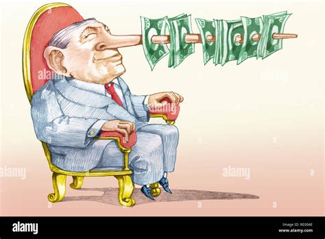 Cartoon Corruption Meme Funny Corruption Cartoon Illustration Graphic
