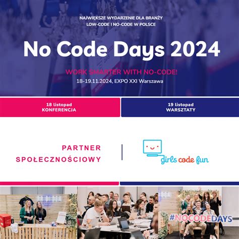 Girls Code Fun Community Partner No Code Days 2024 Girls Code Fun