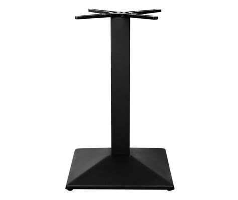 Основа за маса пирамида черен цвят Vivre