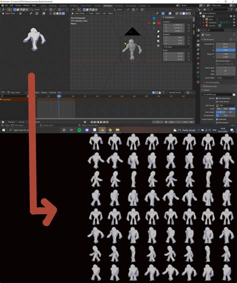 feitong wilde on linkedin using 3d models to create 2d sprite sheets recently i ve been thinking…